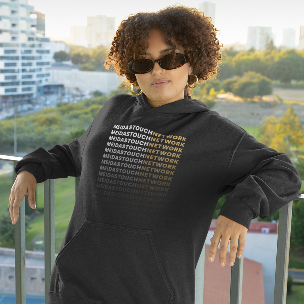 MeidasTouch Network Faded Logo Pullover Hoodie