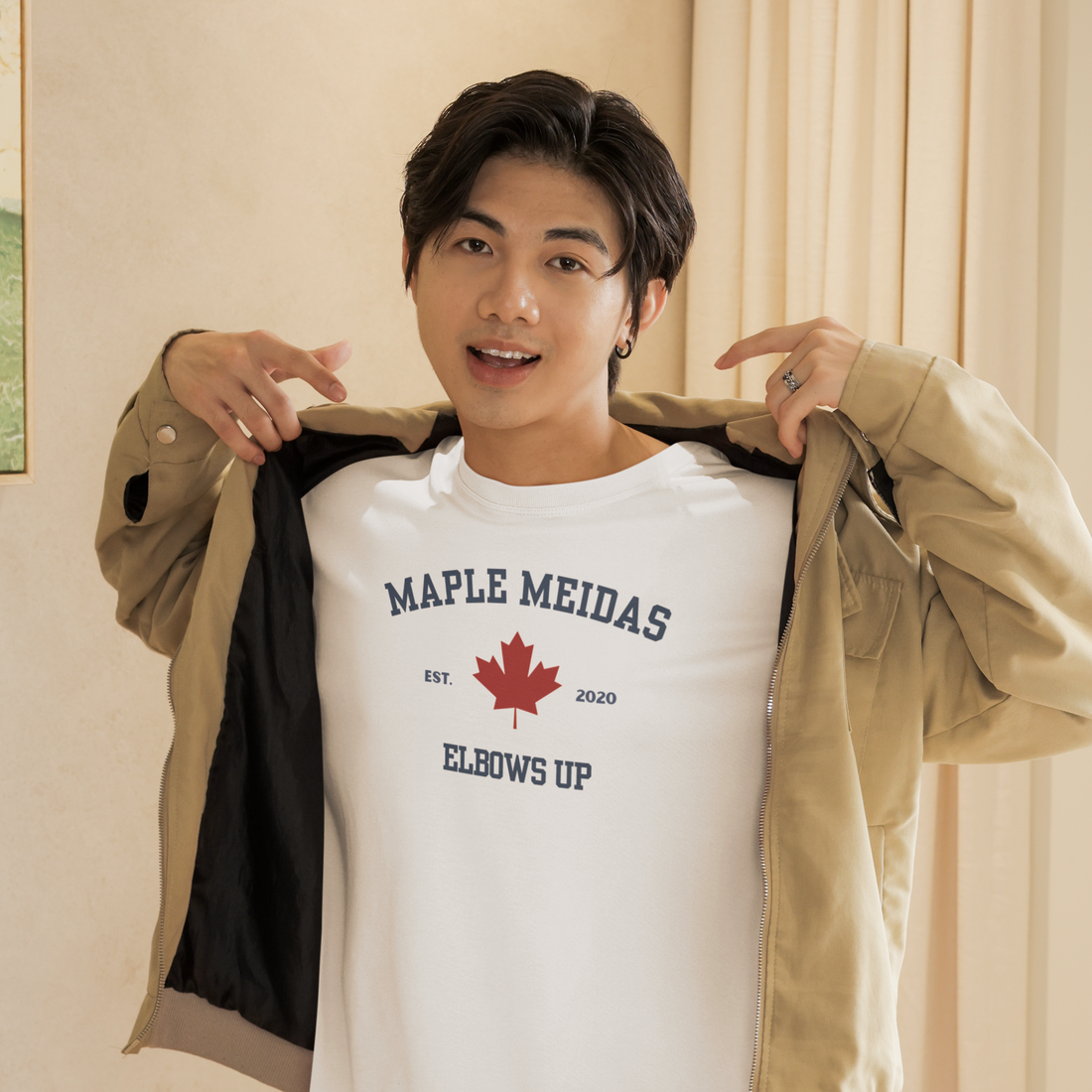Maple Meidas Tee - 100% Canadian Made – MeidasTouch