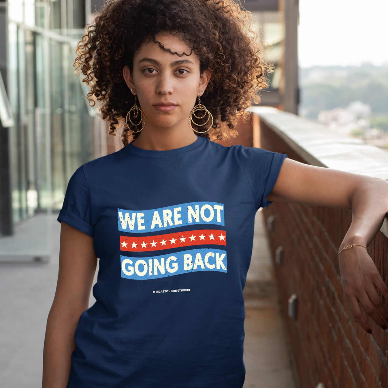 We're Not Going Back Tee – MeidasTouch