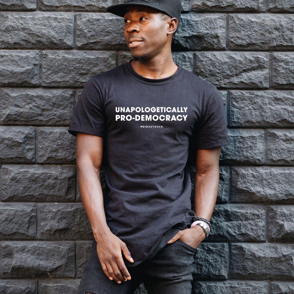 Unapologetically Pro-Democracy Tee – MeidasTouch
